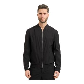 HUGO BOSS Homme, Vestes, Noir, Taille: 2XL Veste slim fit stretch Performance en tissu ottoman