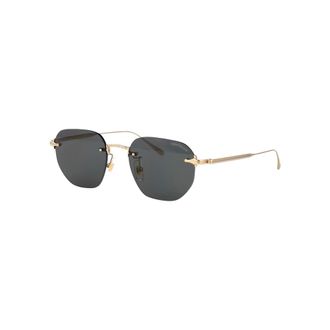 Montblanc Montblanc, Homme, Accessoires, Jaune, Taille: 51 MM Geometric Rimless Lunettes de soleil