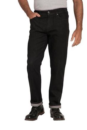 JP1880 Traveller-Jeans, Regular Fit, seitlich elastischer Bund, BIS GR. 36/72 Pantalons, Noir, 58 Plus Homme
