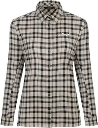 Salewa Fanes Flannel 5PL W L/S - Langarm Bluse - Damen