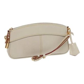 Louis Vuitton Pre-owned Cuir pochettes-minaudieres - Femme - Pre-owned - Blanc - Taille: ONE Size