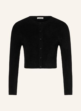Sandro Sandro Cropped-Strickjacke schwarz