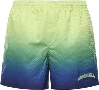 Casablanca Homme, Maillots de bain, Multicolore, Taille: 3XL Gradient Monogram Swim Shorts
