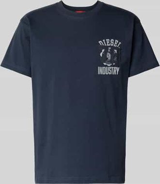 Diesel Regular Fit T-Shirt aus reiner Baumwolle