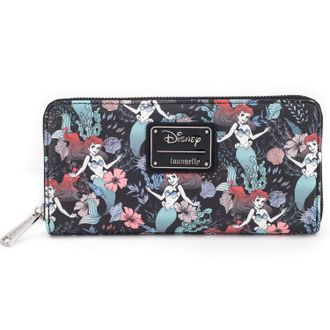 Loungefly x Ariel Floral Zip Around Wallet