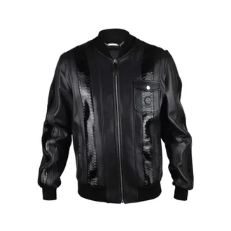 Philipp Plein Herren, Jacken, Schwarzk, XLGr&ouml;&szlig;e