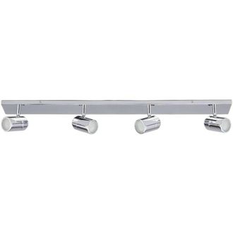 Lindby Plafonnier Salle De Bain &agrave; intensit&eacute; variable Dejan en m&eacute;tal pour salle de bain