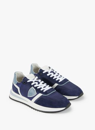 Philippe Model Baskets Tropez 2.1 en cuir m&eacute;lang&eacute;