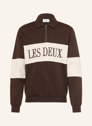 Les Deux Sweat-Troyer braun