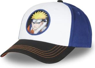 Freegun Casquette Homme Naruto, Casquette Baseball Naruto Uzumaki, Originale Anime Manga, Blanc Taille TU