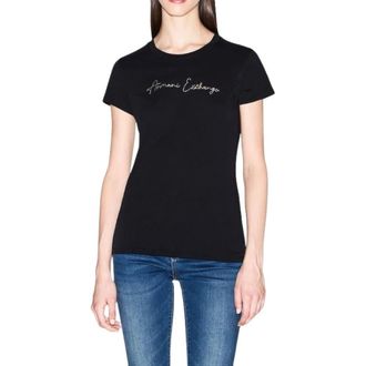 A|X Armani Exchange Damen, Oberteile, Schwarzk, SGr&ouml;&szlig;e