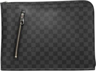 Louis Vuitton Pre-owned Poche Documents Portfolio - Femme - Pre-owned - Noir - Taille: ONE Size