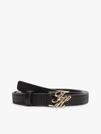 Tommy Hilfiger Ceinture en cuir &agrave; boucle logo