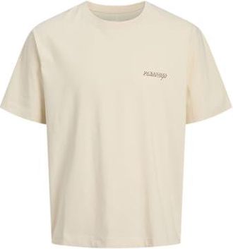 Jack & Jones Jorboston Photo Tee SS Crew Neck, Bronze, XL Hommes