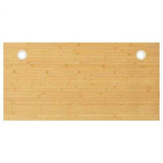 vidaXL Dessus de bureau 110x55x4 cm bambou