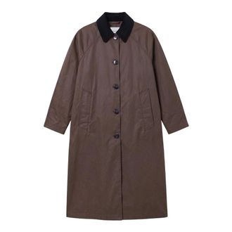 Alysi Manteaux droit - Femme - Manteaux - Brun - Taille: 36 FR