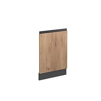 Vicco fa&ccedil;ade R-Line, Ch&ecirc;ne de Force dor&eacute;/Anthracite, 45 cm J-Shape, sans Plan de Travail