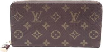 Louis Vuitton Pre-owned Zippy Wallet Monogram Long Wallet - Femme - Pre-owned - Brun - Taille: ONE Size