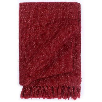 vidaXL Decke Bordeauxrot 220 x 250 cm Polyester vidaXL