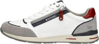 Mustang Homme, Chaussures, Blanc, Taille: 44 EU Baskets