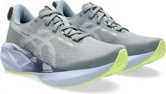 Asics Damen NOVABLAST 5 Sneaker, Gravel Blue Fade, 42.5 EU