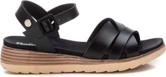 Refresh Sandalen Damen Schwarz - Bequeme und vielseitige Schuhe - Casual Mode - Modell 17267305 (Größe 36)