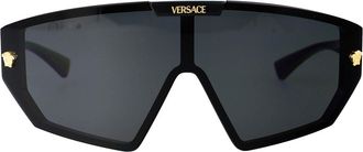 Versace Lunettes De Soleil - Noir