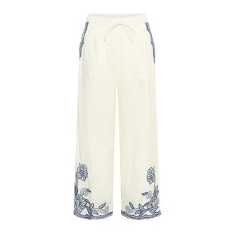 Part Two Femme, Pantalons, Blanc, Taille: 42 FR Pantalon