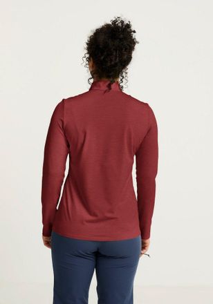Jack Wolfskin Stehkragenpullover TRAIL HZ W Funktions-Langarmshirt, schnelltrocknend, atmungsaktiv