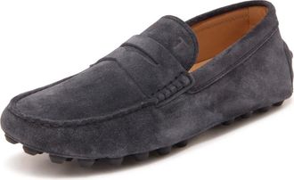 Tod's Mocassino Gommino Macro 52K - Homme - Chaussures - Bleu - Taille: 42 EU