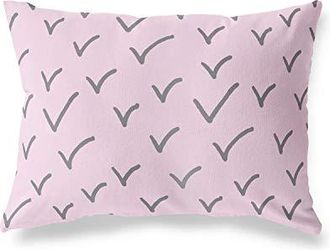 Bonamaison Le Jardin du Lin Kissenbezug Zierkissenbezug Motiv Zufälliges Kissenbezug, Für Bett, Auto, Sofa, Haus, Wohnzimmer, Schlafzimmer, Dekoration, 45x60 Cm 