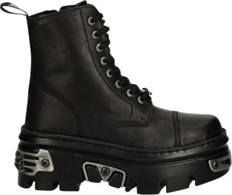 New Rock Femme, Chaussures, Noir, Taille: 37 EU Bottes &agrave; cheville