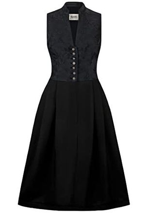 Stockerpoint Dirndl Lauryin Robe, Noir, 38 Femme