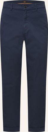 HUGO BOSS Chino Turn Up Regular Fit blau