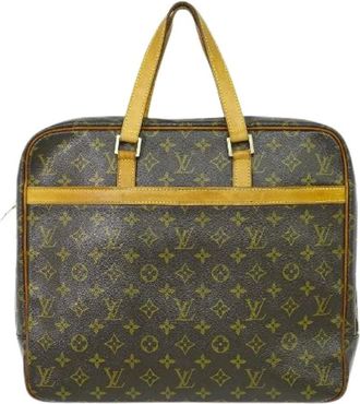 Louis Vuitton unisex, Pre-owned, Brun, Taille: ONE Size Sac à main vintage en toile Pre-owned