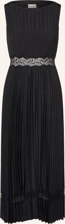 Claudie Pierlot Claudie Pierlot Kleid Mit Plissees Und Spitze schwarz