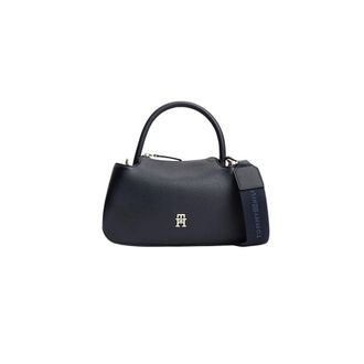 Tommy Hilfiger Th Logotape Mini Satchel - - Bags - Damen - Blau - ONE SIZE