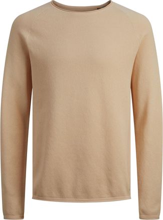 Jack & Jones Male Strickpullover mit Rundhals Einfarbig Strickpullover mit Rundhals