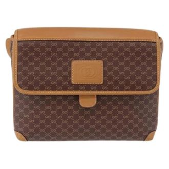 Gucci Sac bandouli&egrave;re vintage Pre-owned - Femme - Pre-owned - Brun - Taille: ONE Size