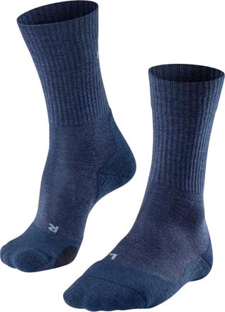 Falke Homme, Sous-v&ecirc;tements, Bleu, Taille: ONE Size Chaussettes Mi-Mollet en Laine TK2