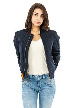 Bombers Original W, Blouson Femme, Bleu-Blau (Navy 2), 42 (Taille Fabricant: XL)