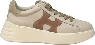 Hogan Femme, Chaussures, Blanc, Taille: 39 EU Rebel H562 Allacciato H