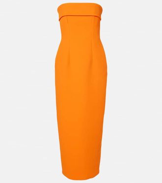 Emilia Wickstead Robe bustier Keeley en crêpe