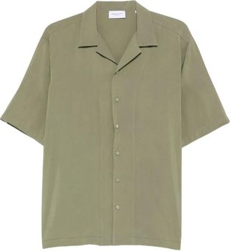 Family Fir$t Milano Family First, Homme, Chemises, Vert, Taille: 2XL Chemise &agrave; Manches Courtes avec Col Camp