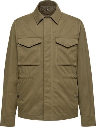 Moncler Moncler Doudoune-chemise R&eacute;versible 3-en-1 Roquille, Homme, Vert, Taille: 1