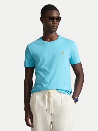 Polo Ralph Lauren T-Shirt 710671438510 Blau Custom Slim Fit