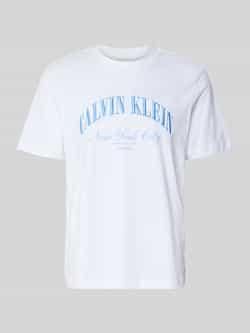 Calvin Klein Jeans T-Shirt mit Label-Stitching