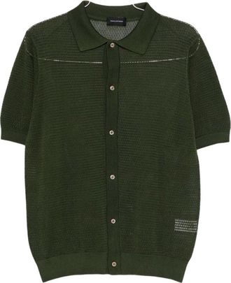 Tagliatore Homme, Tops, Vert, Taille: M 0205 Chemises