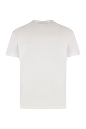 Paul & Shark Mens Cotton Jersey Logo T-Shirt White T-Shirts And Polos