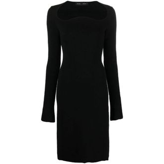 Proenza Schouler Strickkleid - - Dresses - Damen - Schwarzk - XS